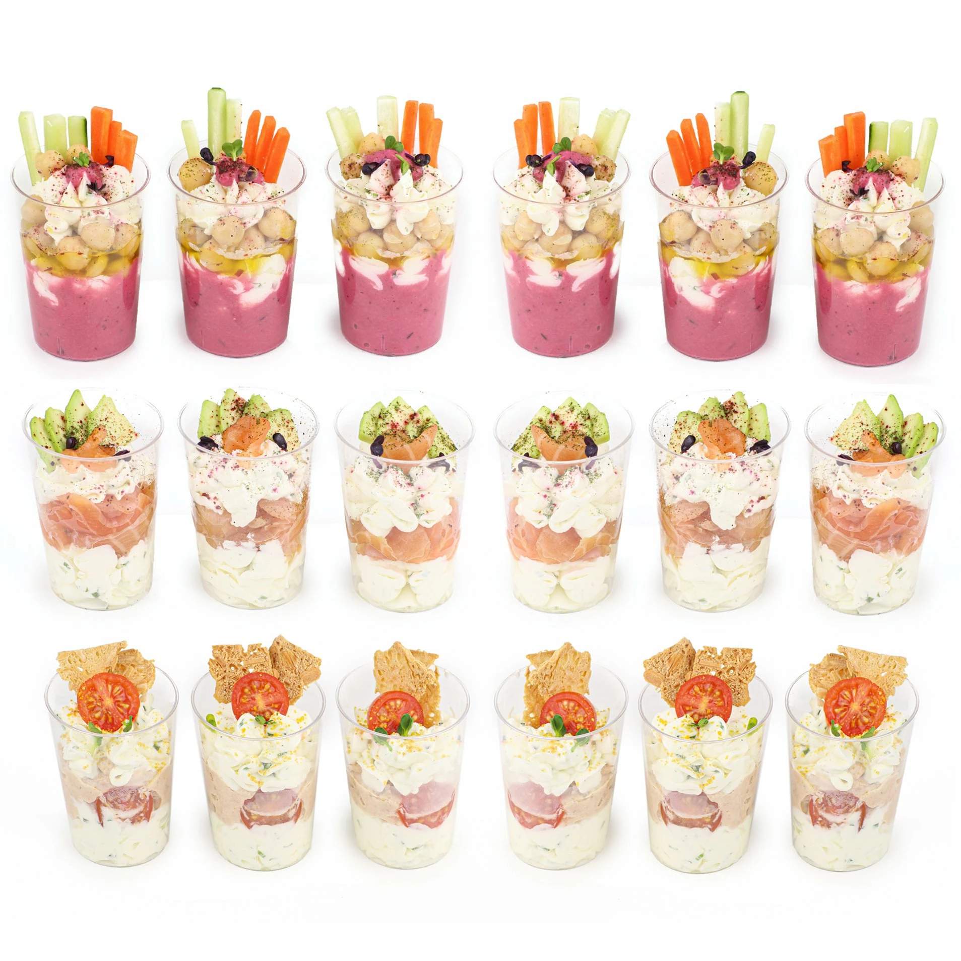 MINI VERRINES SALGADAS - Mammy Choux | Brunch, lunch, almoço e pequeno ...